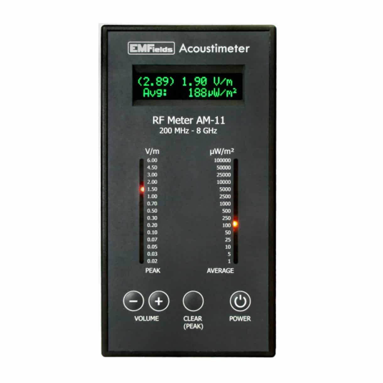 Acoustimeter AM-11 - EMFields HF/RF meter | Q Living Aps