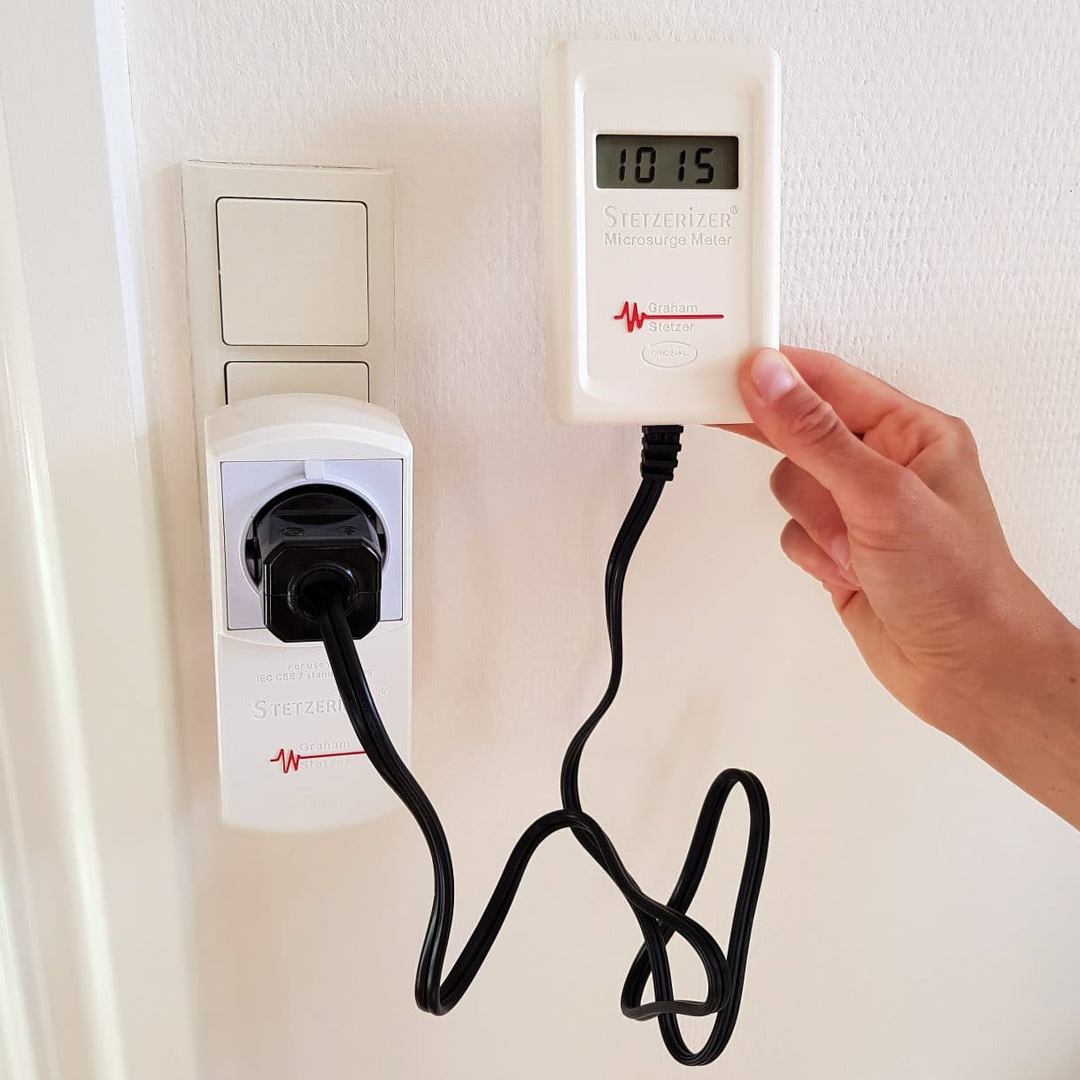 Stetzerizer Microsurge Meter, Måler til "beskidt strøm" (Dirty Electricity)